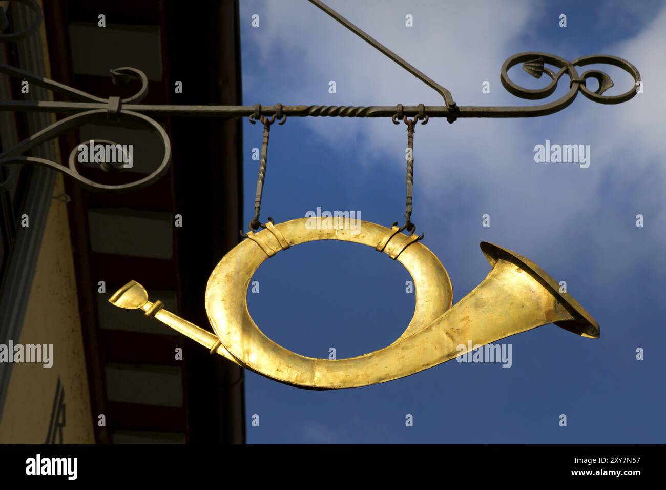 No horn sign board hi-res stock photography and images - Alamy