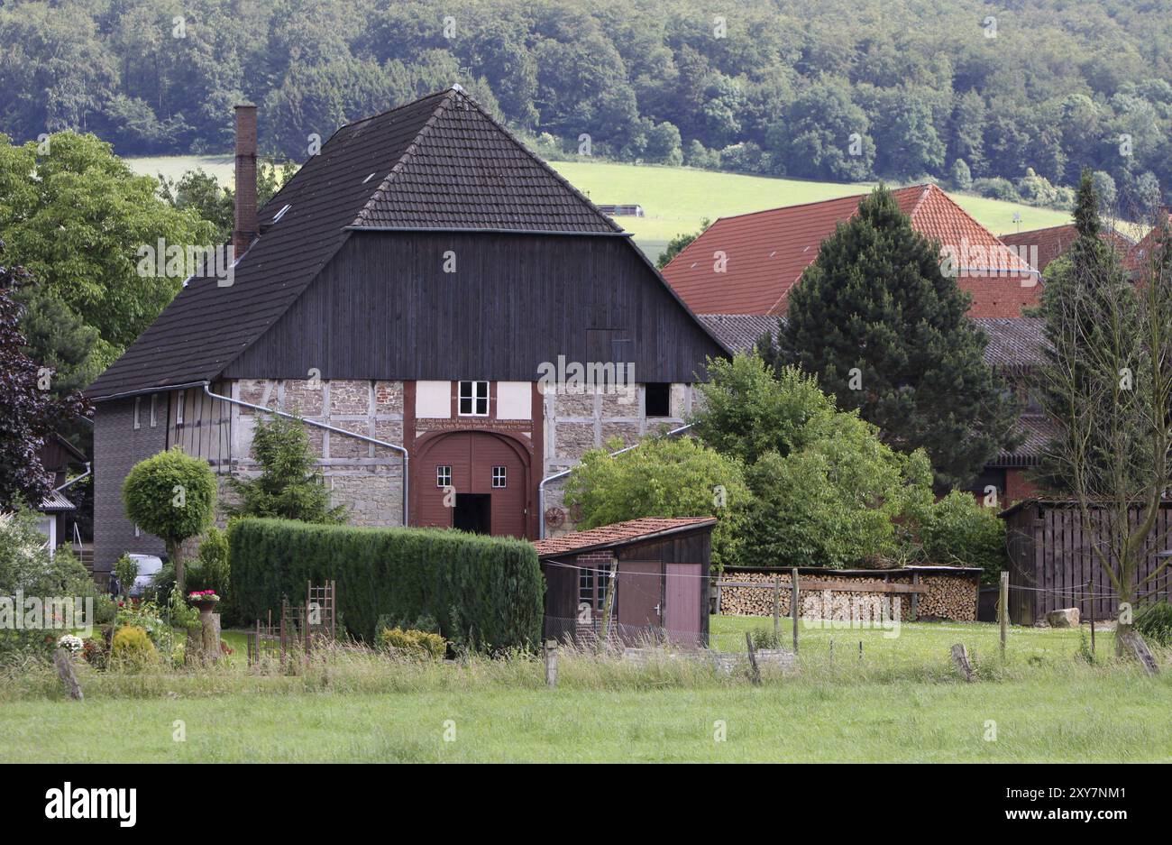 Farm in Lower Saxony Stock Photo - Alamy