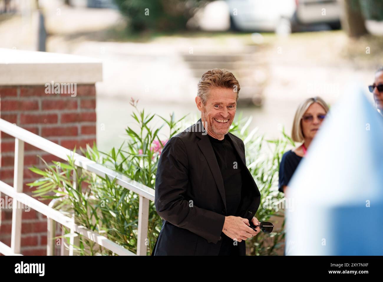 VENICE, ITALY - AUGUST 28 2024 - Tim Burton, Winona Ryder, Jenna Ortega ...