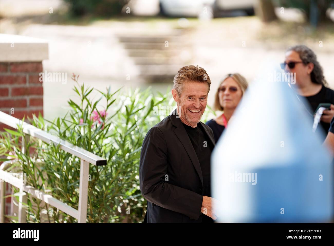 VENICE, ITALY - AUGUST 28 2024 - Tim Burton, Winona Ryder, Jenna Ortega ...