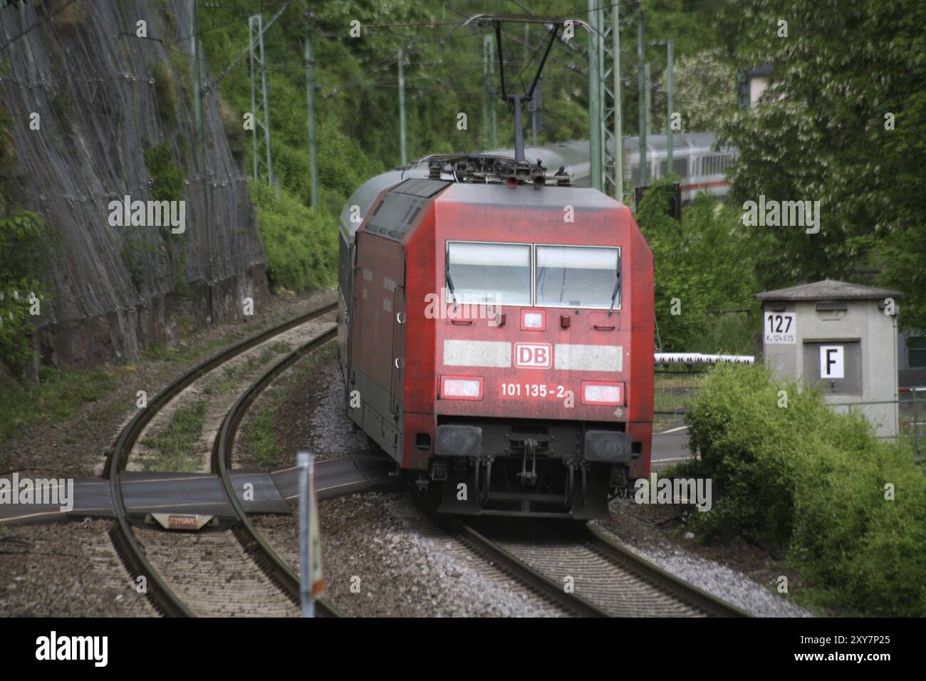 The train is coming Stock Photo - Alamy