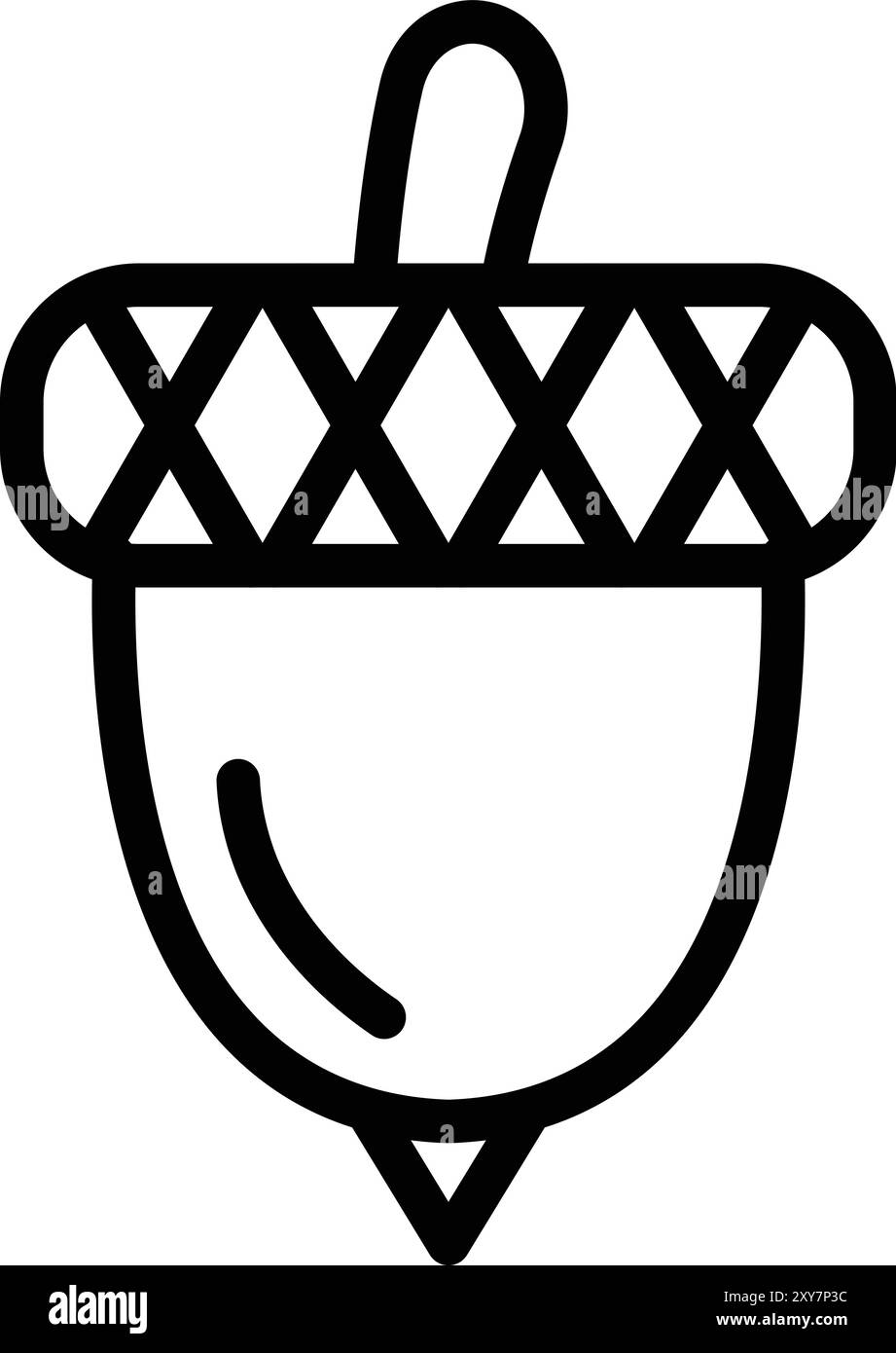 Acorn design Black and White Stock Photos & Images - Alamy