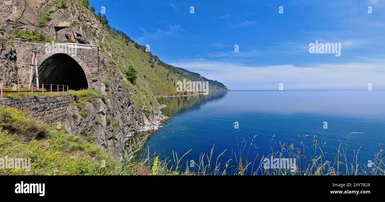 Old tunnel on Circum-Baikal Railway Stock Photo - Alamy