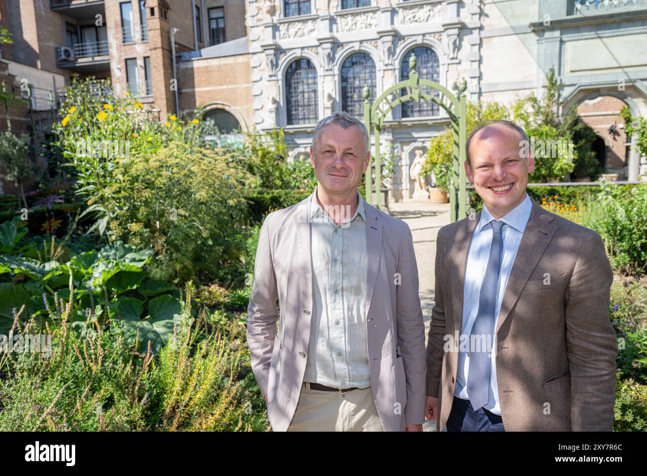 Landscape architect Jan Bleus and Landscape architect Jasper Bijnen ...