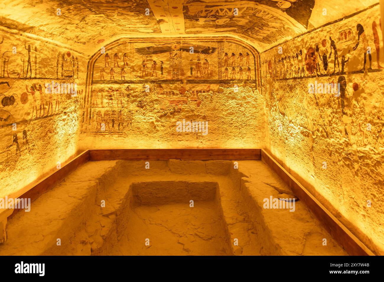 Delve into the past in the magnificent tomb of Ramses IV in the Valley ...