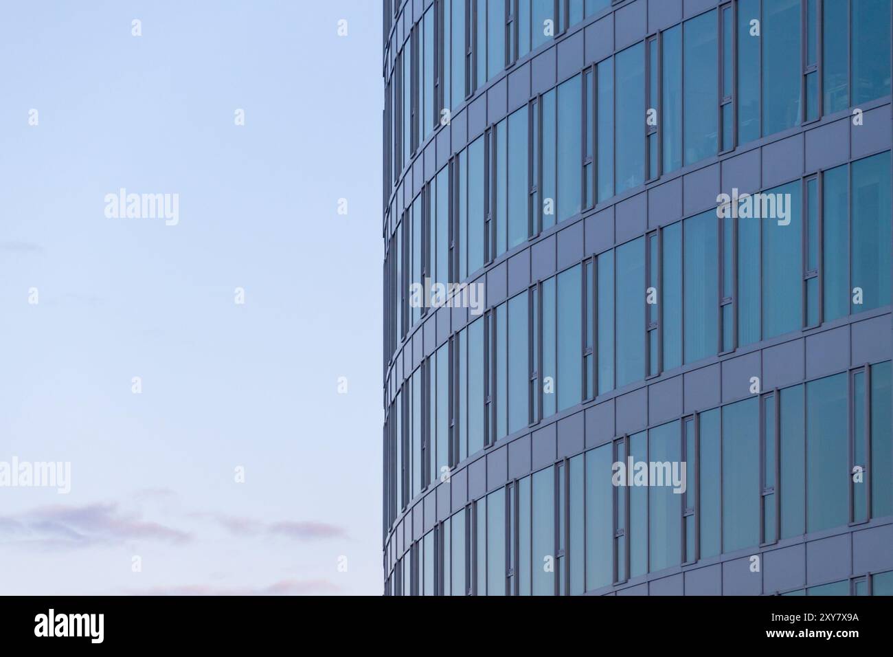 Office building. Modern building. Details and elements of architecture ...