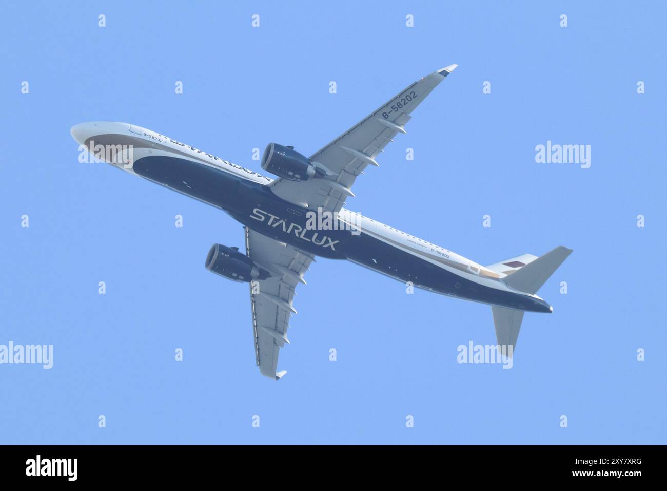 Chiangmai, Thailand - June 27 2024: B-58202 Airbus A321 of Starlux ...