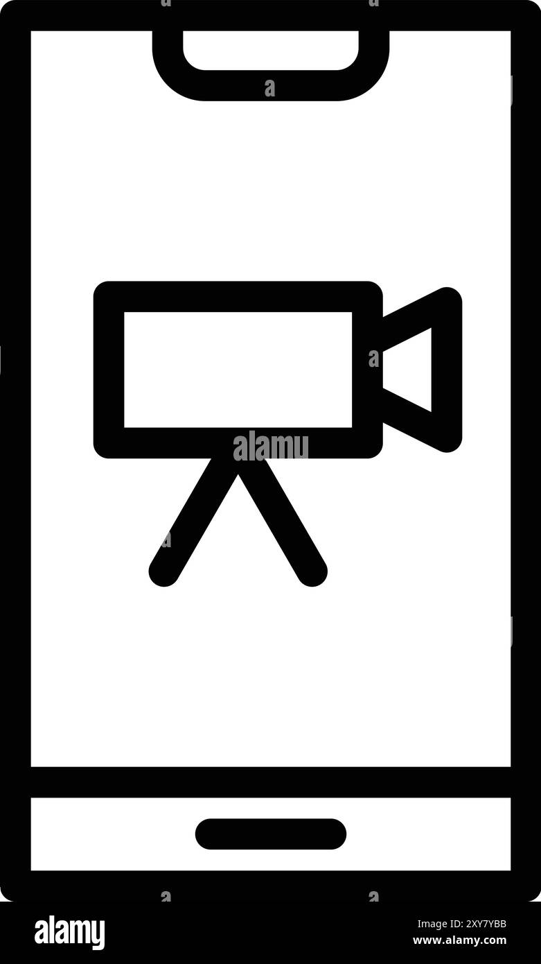 Video logos Black and White Stock Photos & Images - Alamy