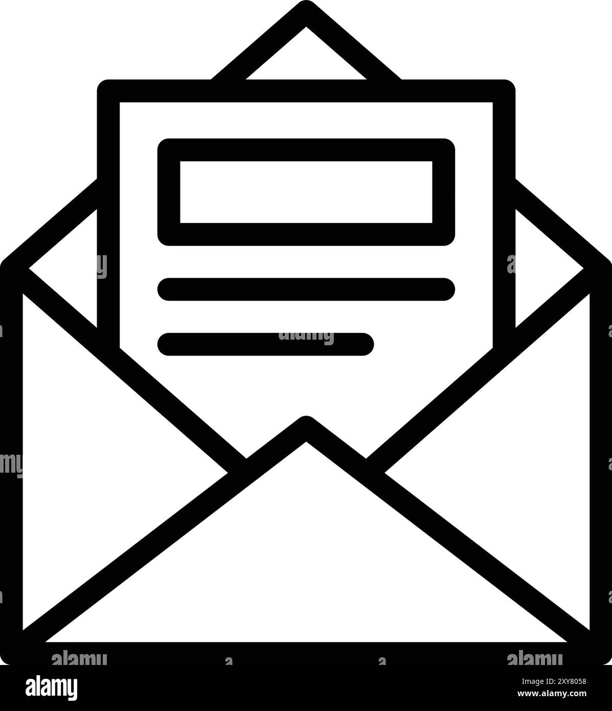 Email Vector Icon Design Illustration Stock Vector Image & Art - Alamy