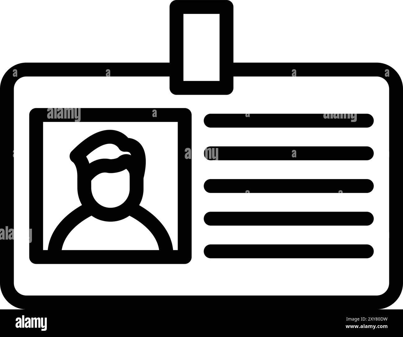 Id card clipart hi-res stock photography and images - Alamy