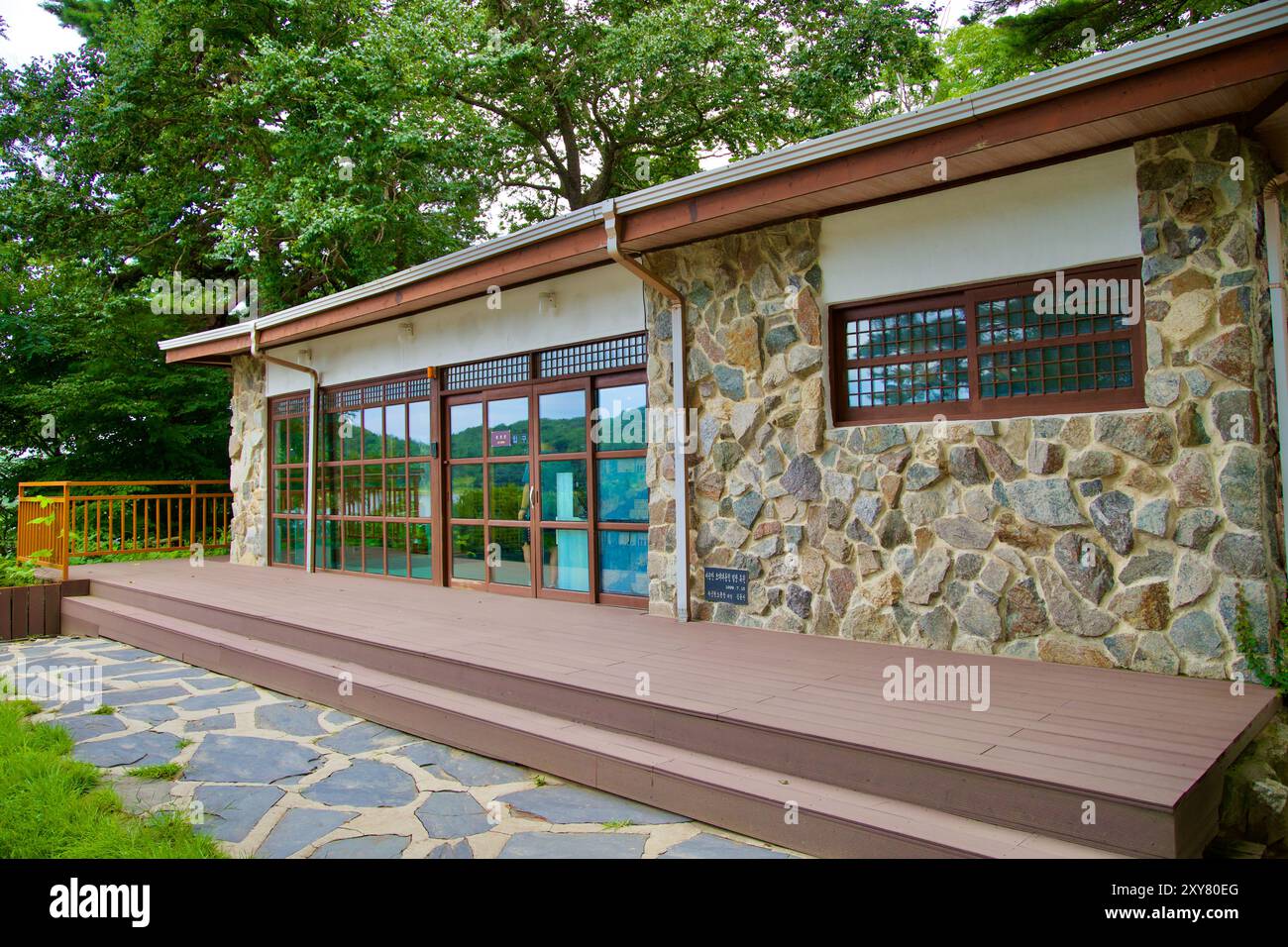 Goseong County, South Korea - July 28th, 2024: The exterior of an ...