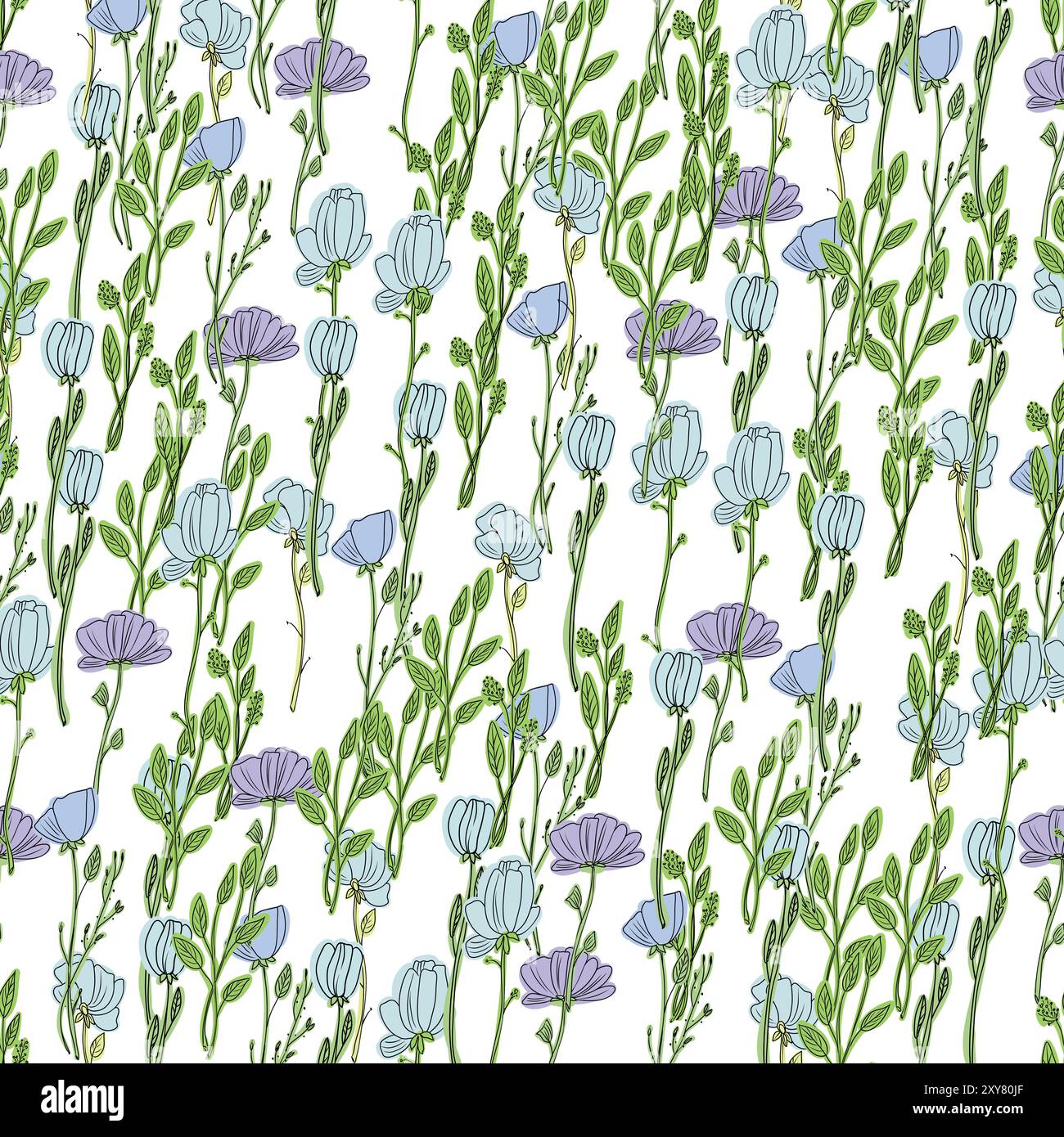 Stylish floristry Stock Vector Images - Alamy