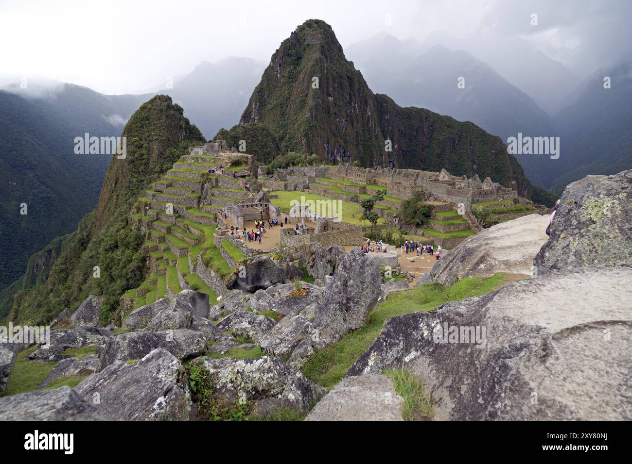 The UNESCO World Heritage Site Machu Picchu in Peru Stock Photo - Alamy