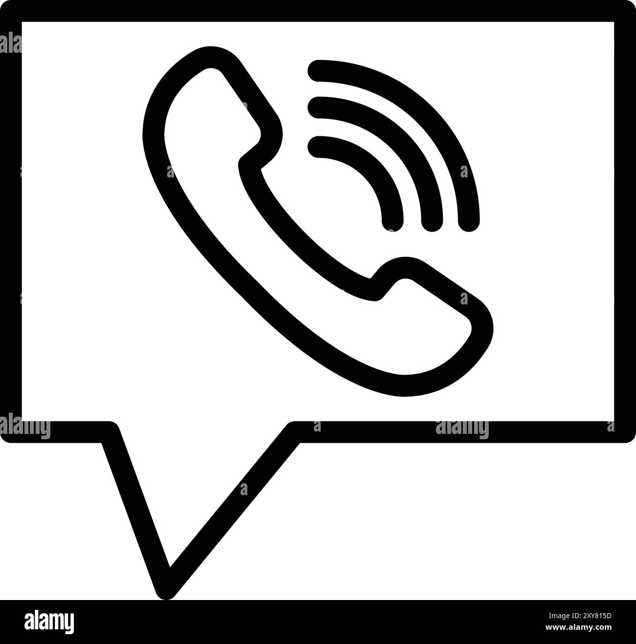 Simple contact us icons hi-res stock photography and images - Alamy
