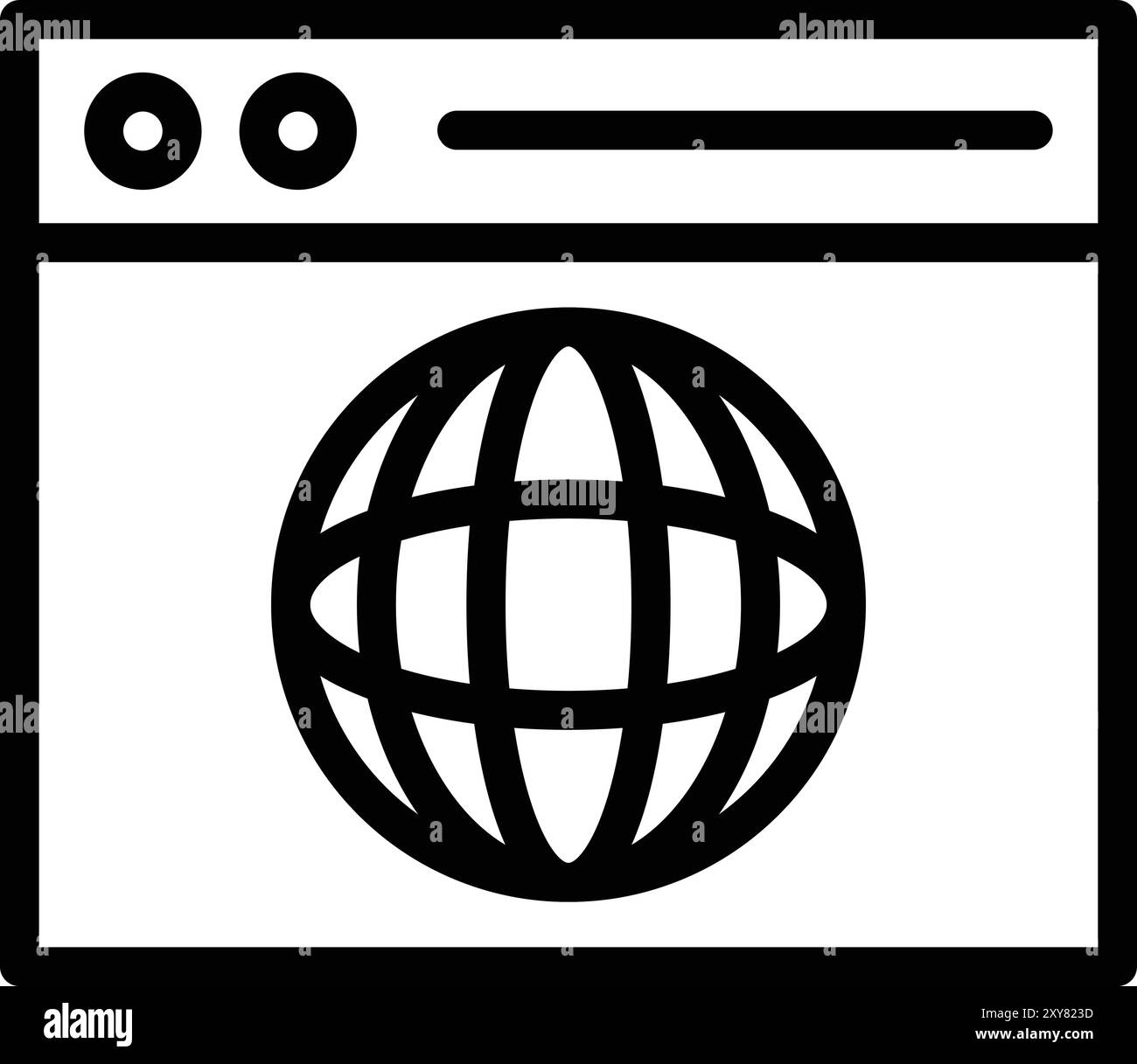Browser logos Black and White Stock Photos & Images - Alamy