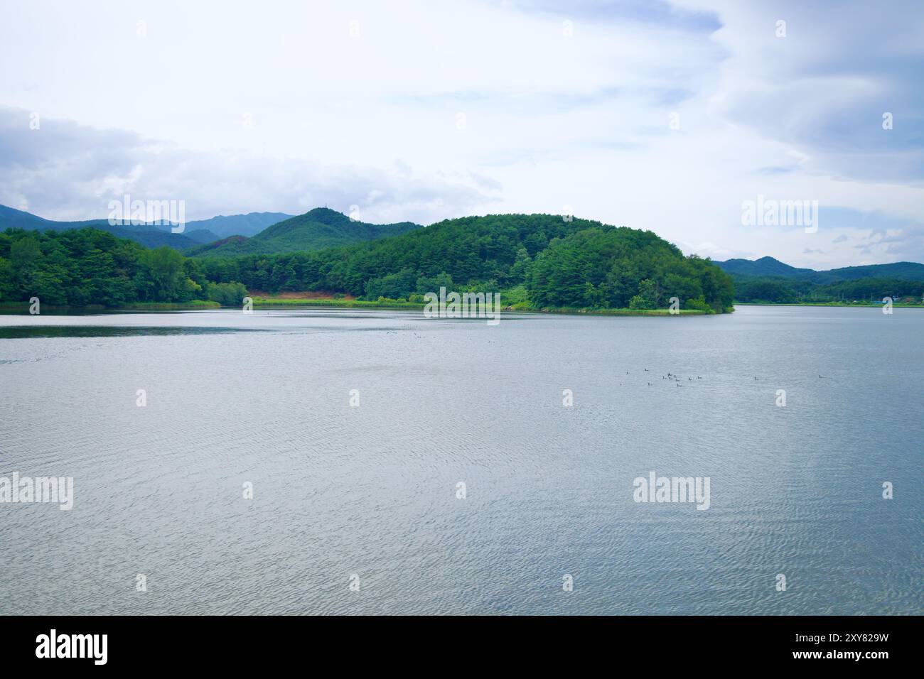 Goseong County, South Korea - July 28th, 2024: A peaceful view of ...
