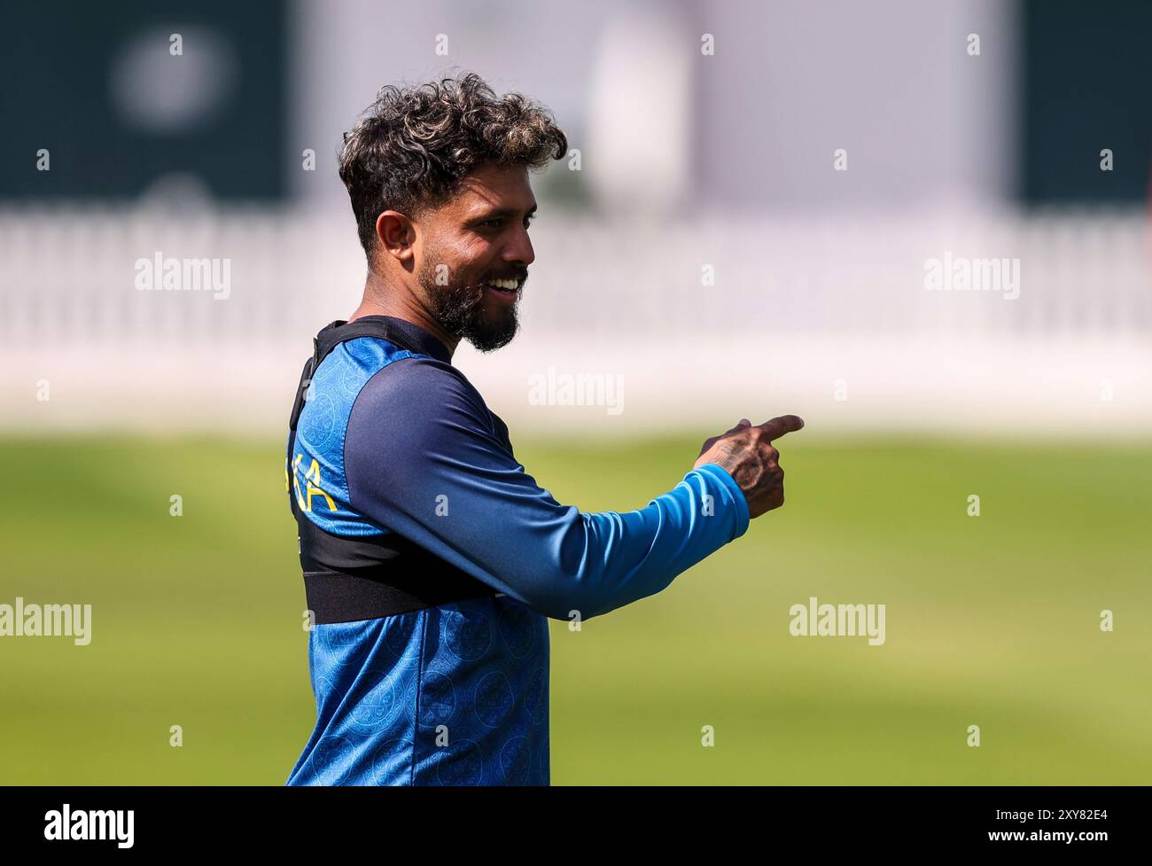 Sri Lanka’s Kusal Mendis during a nets session at Lord's, London ...
