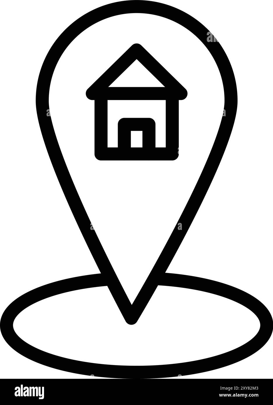 Address logos Black and White Stock Photos & Images - Alamy