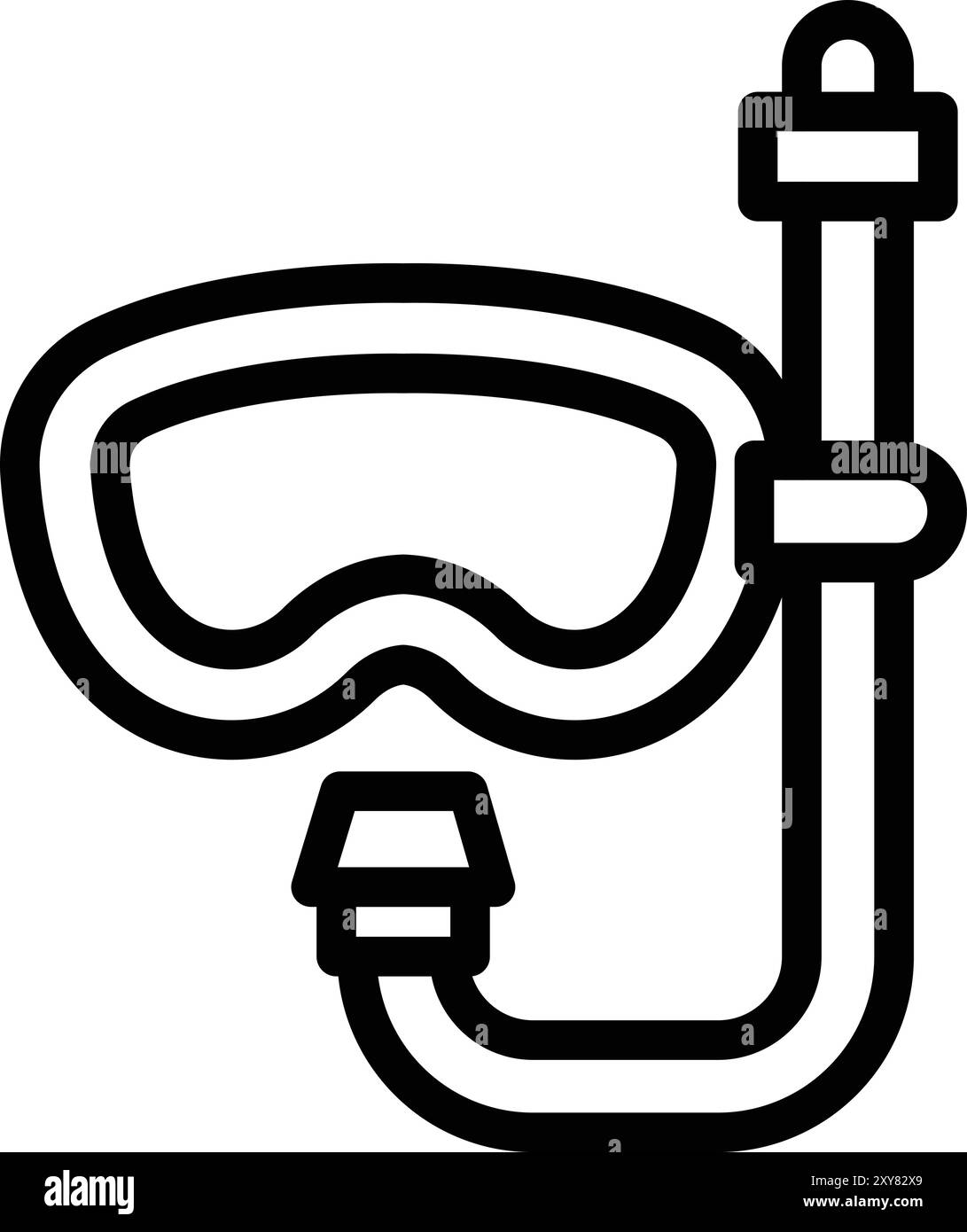 Scuba diving Vector Icon Design Illustration Stock Vector Image & Art ...