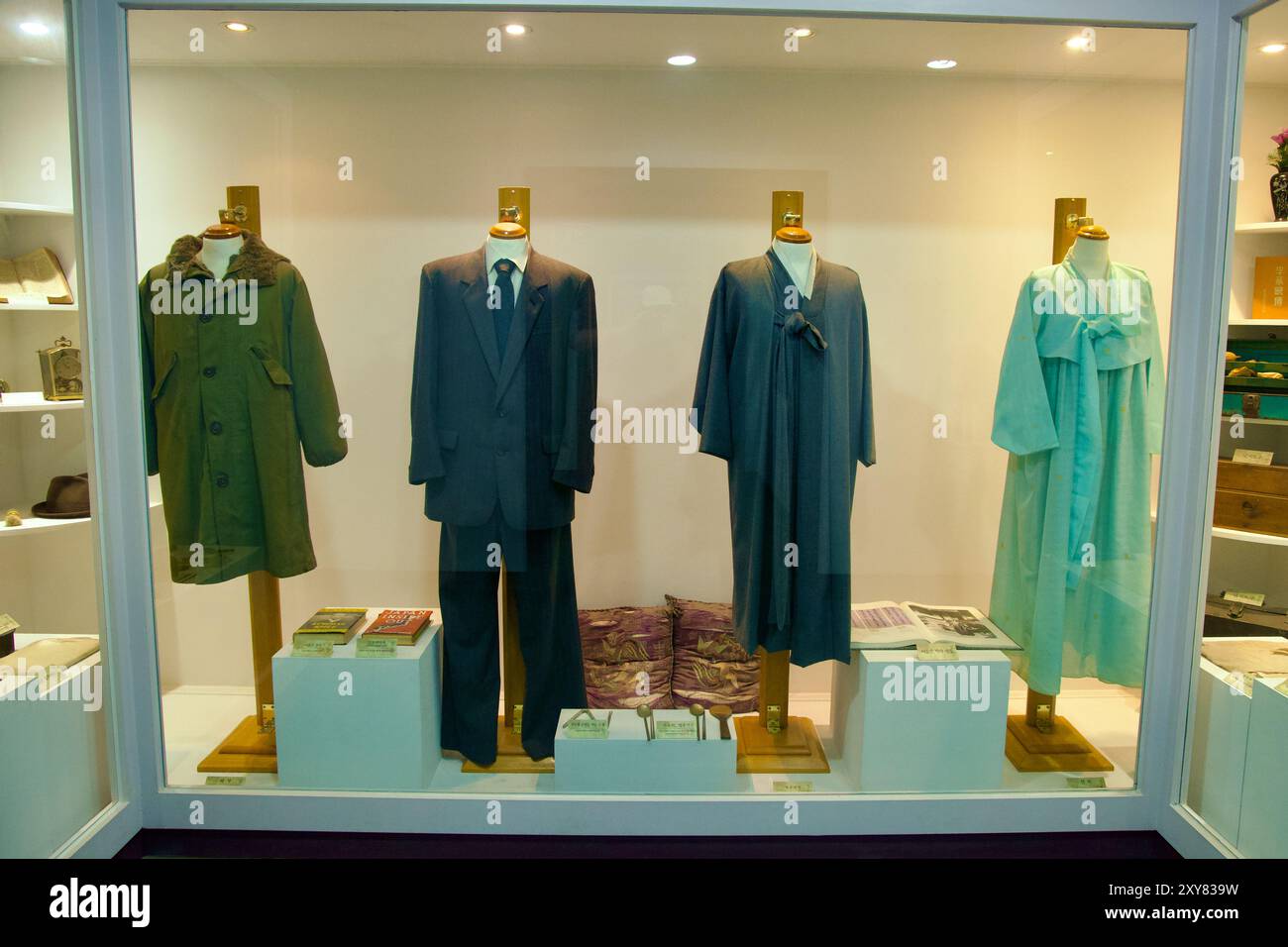 Goseong County, South Korea - July 28th, 2024: A display of historical ...