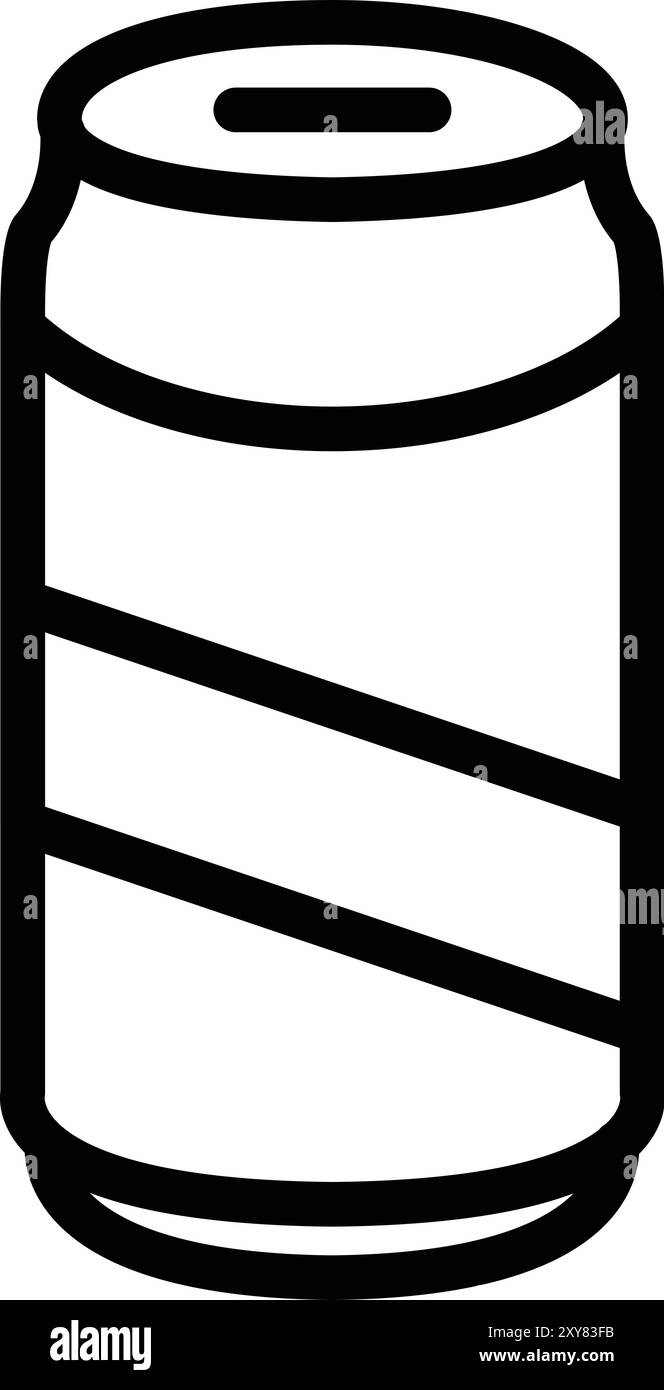 Can Vector Icon Design Illustration Stock Vector Image & Art - Alamy