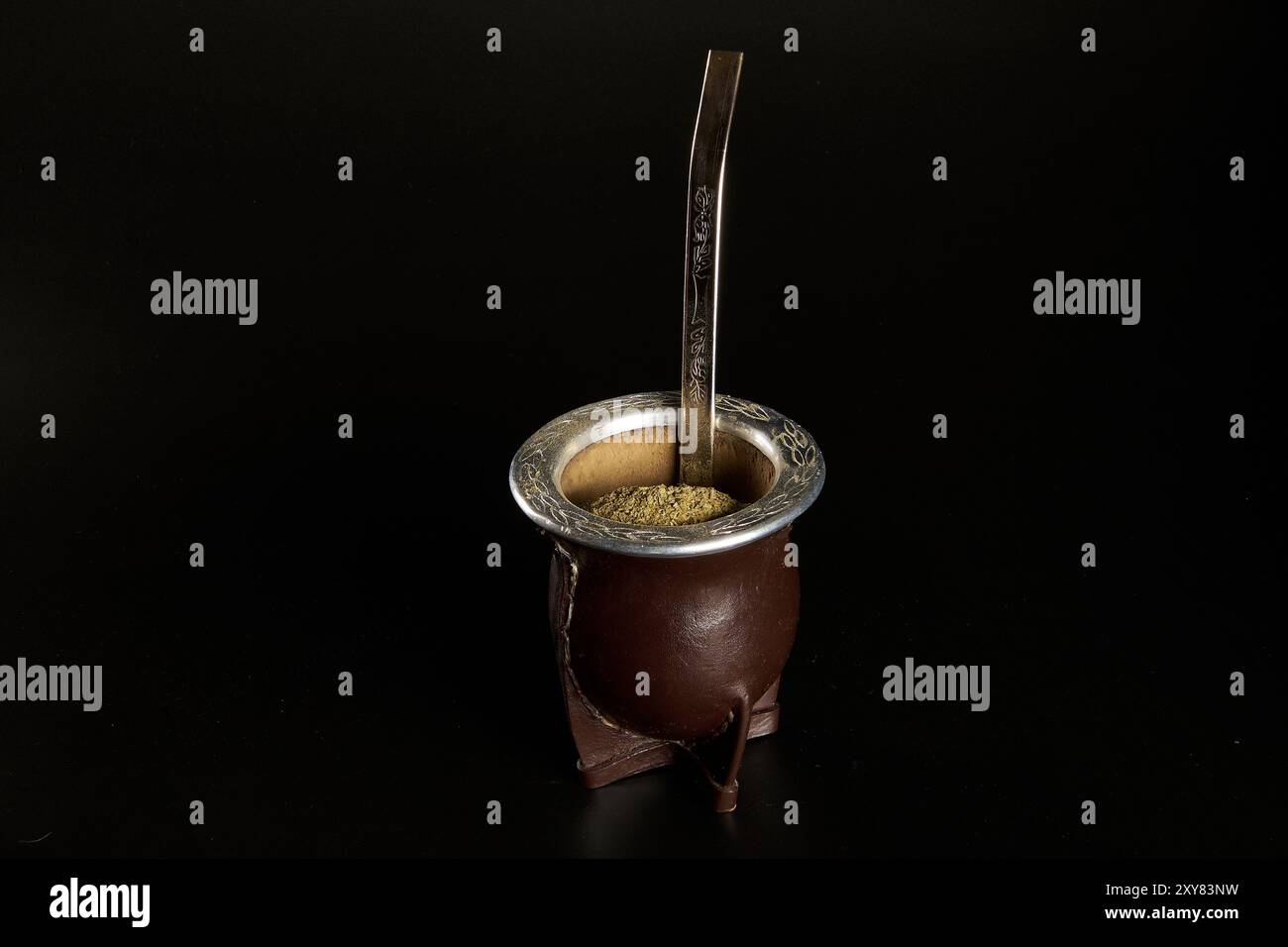 Yerba Mate is consumed at gatherings of friends, a traditional infusion ...