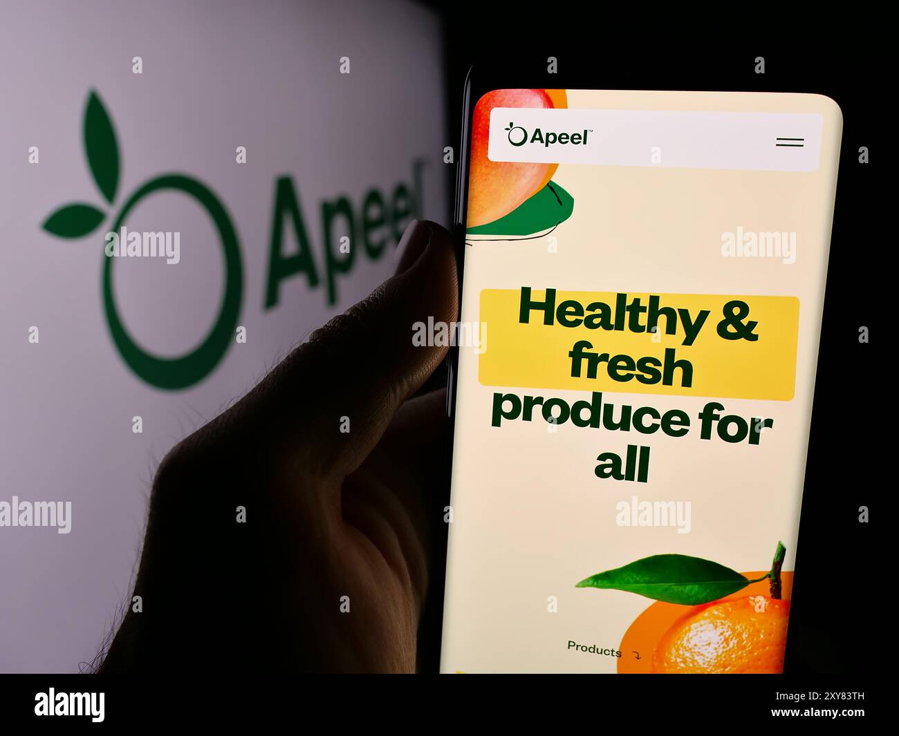 Apeel logo hi-res stock photography and images - Alamy