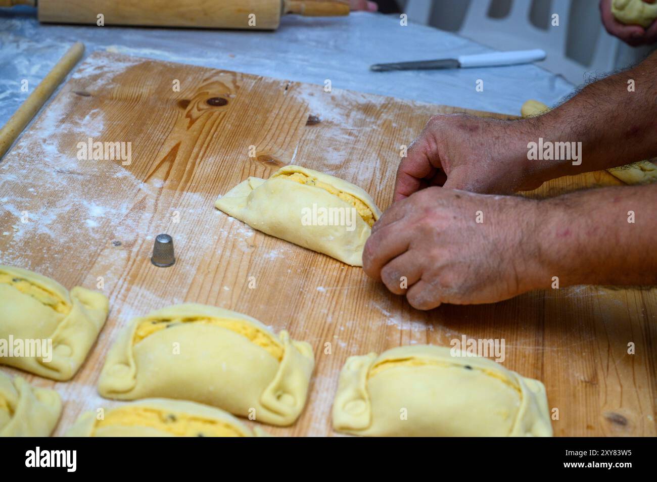 Traditional Cypriot Flaouna delicious Greek Easter Cheese Bread ...