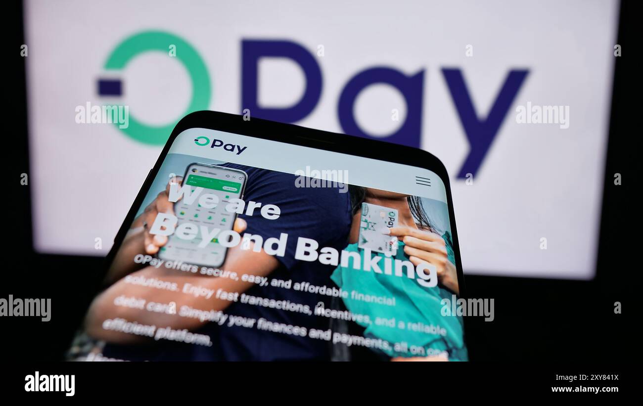 Opay logo hi-res stock photography and images - Alamy