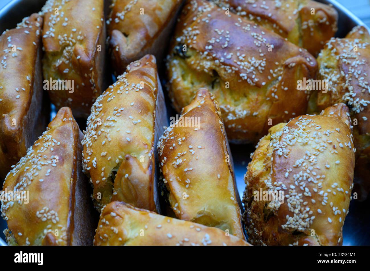 Traditional Cypriot Flaouna delicious Greek Easter Cheese Bread ...