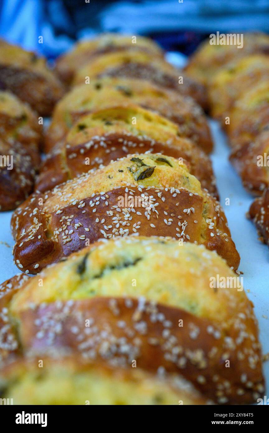 Traditional Cypriot Flaouna delicious Greek Easter Cheese Bread ...