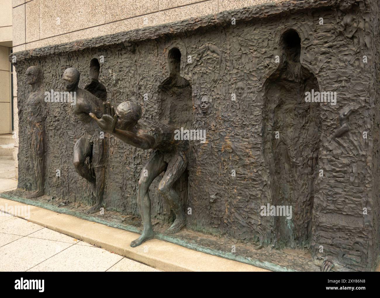 Freedom public sculpture in downtown Philadelphia PA Stock Photo - Alamy