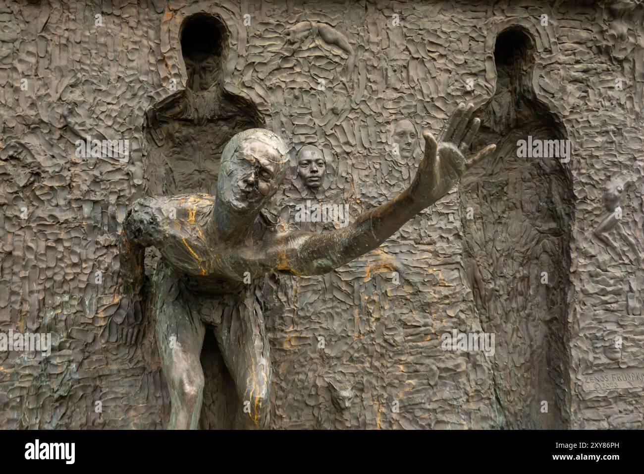 Freedom public sculpture in downtown Philadelphia PA Stock Photo - Alamy