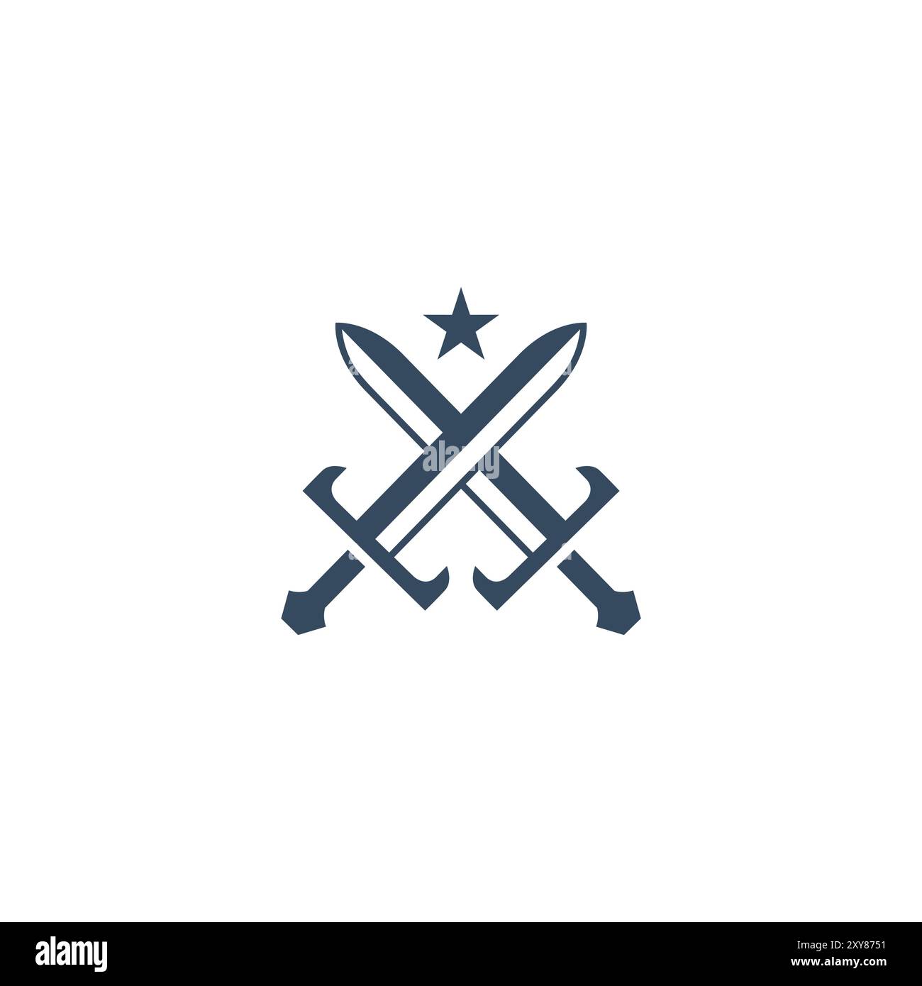 Sword Logo Icon Vector Stock Vector Image & Art - Alamy
