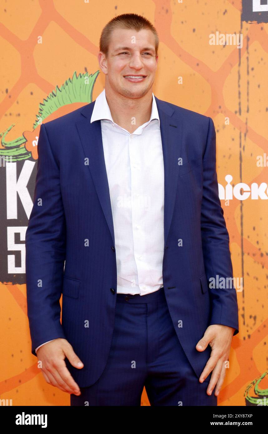 Rob gronkowski nickelodeon kids choice hi-res stock photography and ...