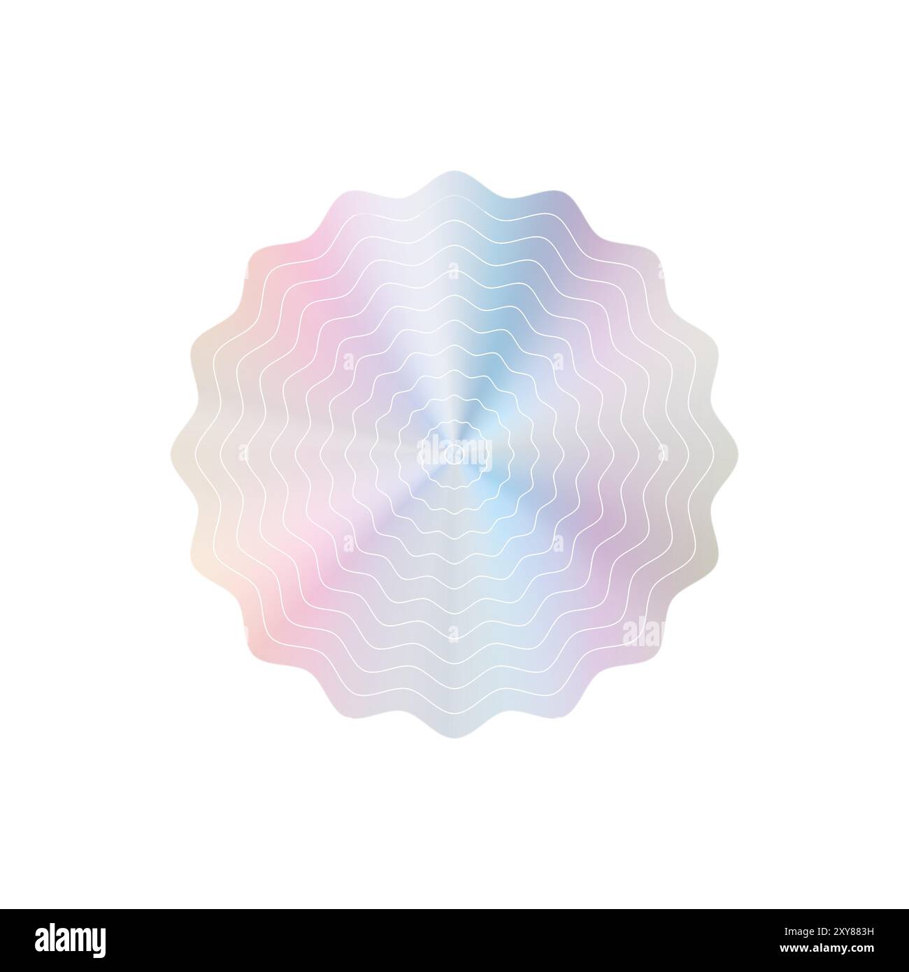 Color holographic sticker, holographic effect label, high quality ...