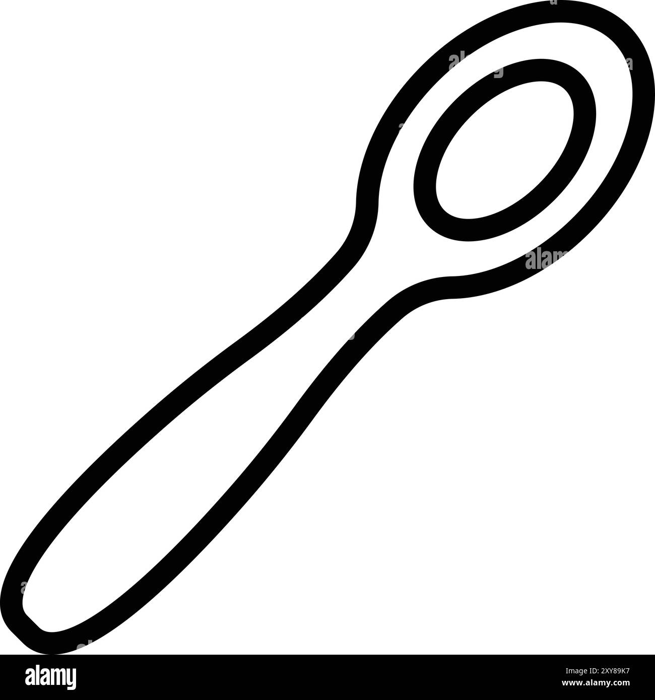 Spoon clipart Black and White Stock Photos & Images - Alamy