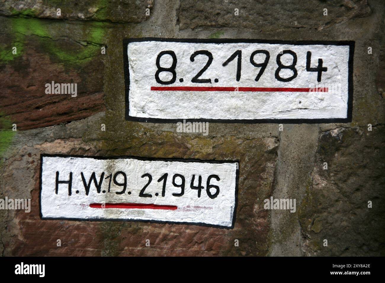 Floodwater mark hi-res stock photography and images - Alamy