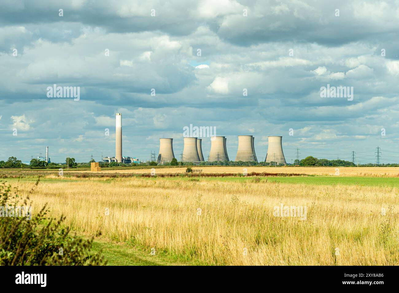 Cottam coal-fired Power Station, near Retford, Nottinghamshire Stock ...