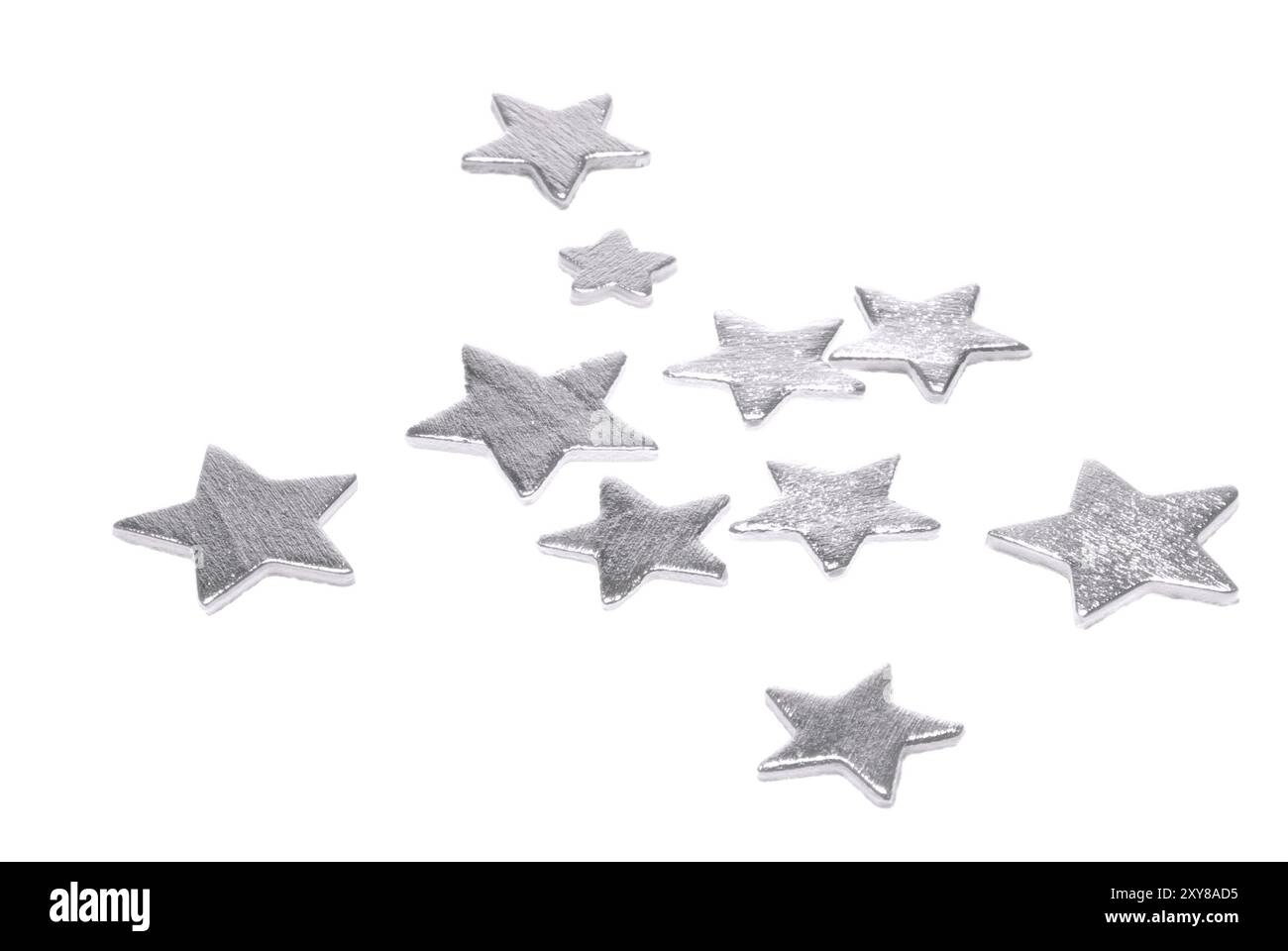 Silver stars cutout hi-res stock photography and images - Alamy