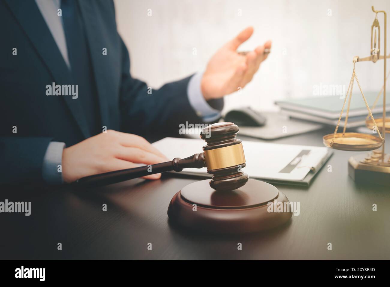 Professional working client in hi-res stock photography and images - Alamy