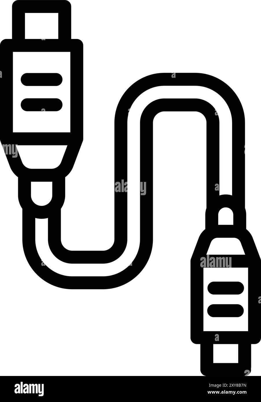 Cable iconography hi-res stock photography and images - Alamy