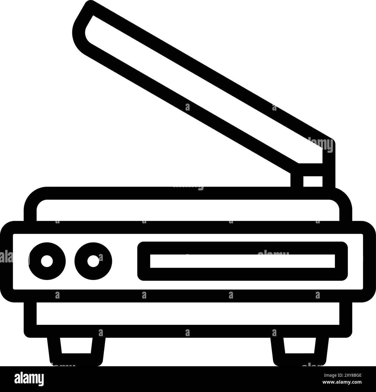 Scanner clipart Black and White Stock Photos & Images - Alamy
