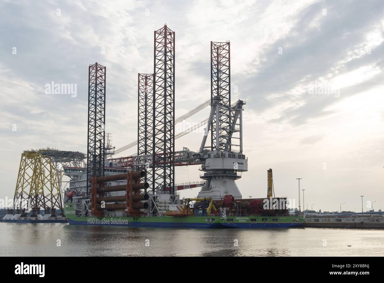 Hub Island Innovation Bremen Stock Photo - Alamy