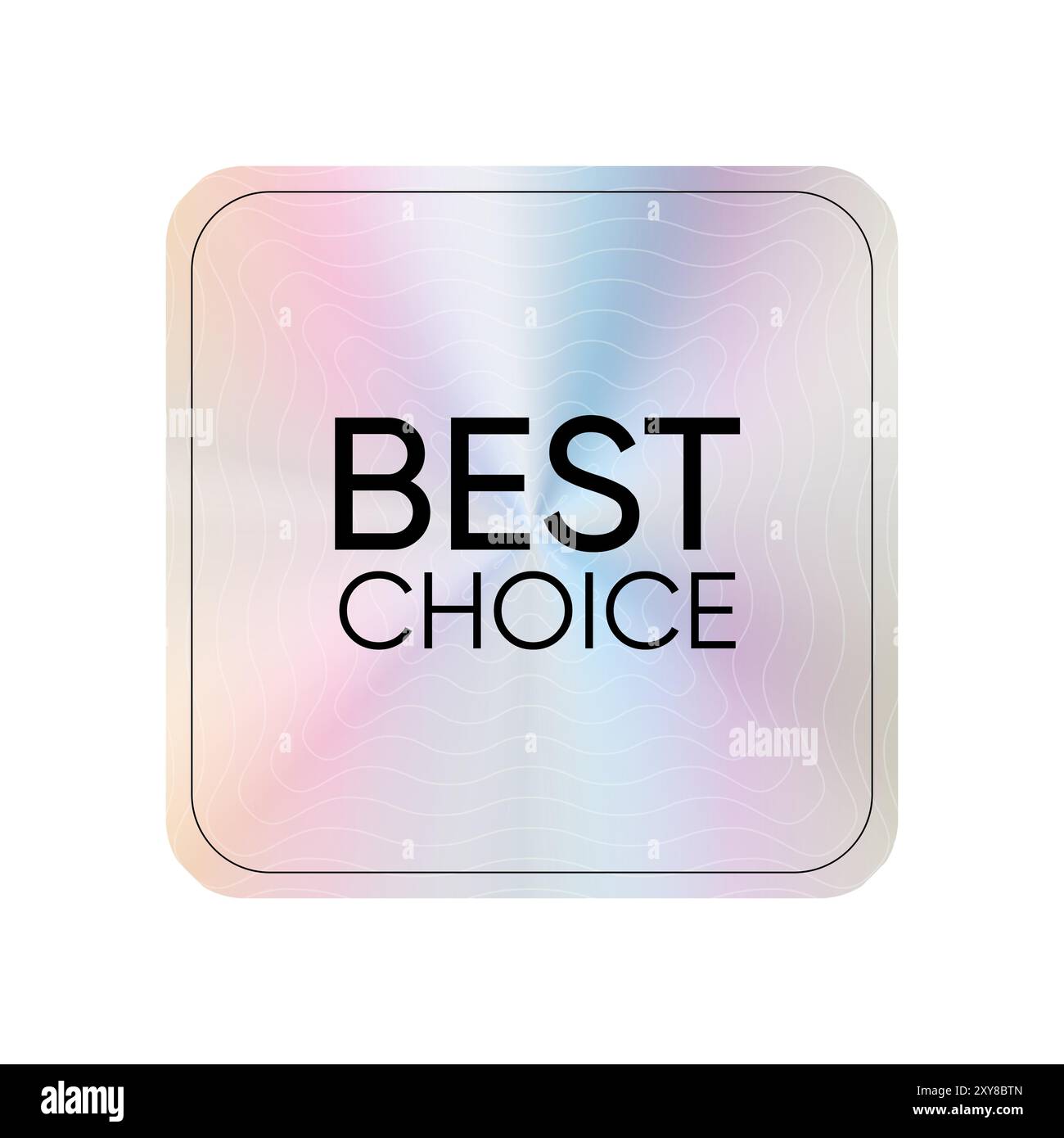 Color holographic square sticker, holographic effect label, best choice ...