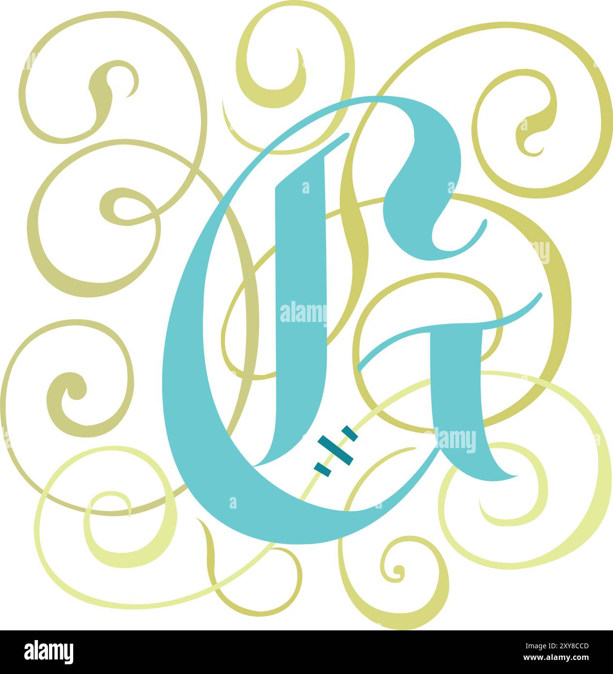 Gothic g Stock Vector Images - Alamy
