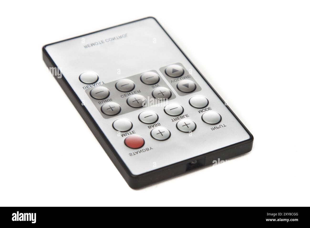 Remote Control isolated on white background Stock Photo - Alamy