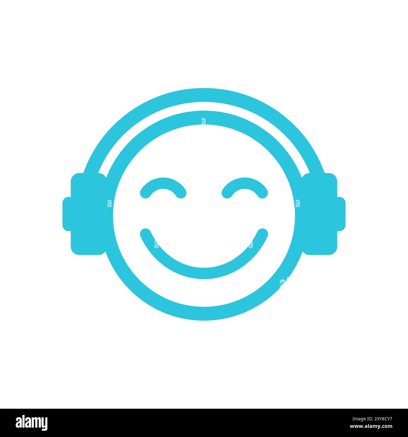 Music emoji icon vector vectors hi-res stock photography and images - Alamy