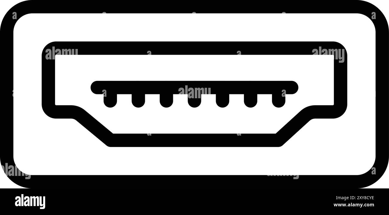 Usb connection icon image Stock Vector Images - Alamy