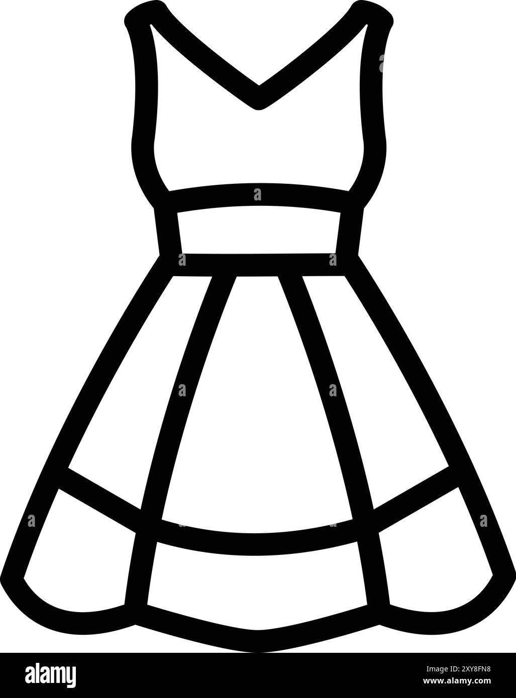 Editable dress drawing hi-res stock photography and images - Alamy